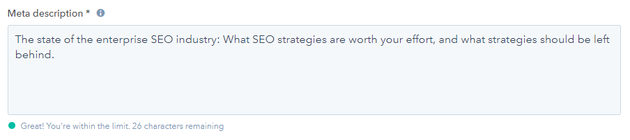 How to Write the Perfect SEO Meta Description
